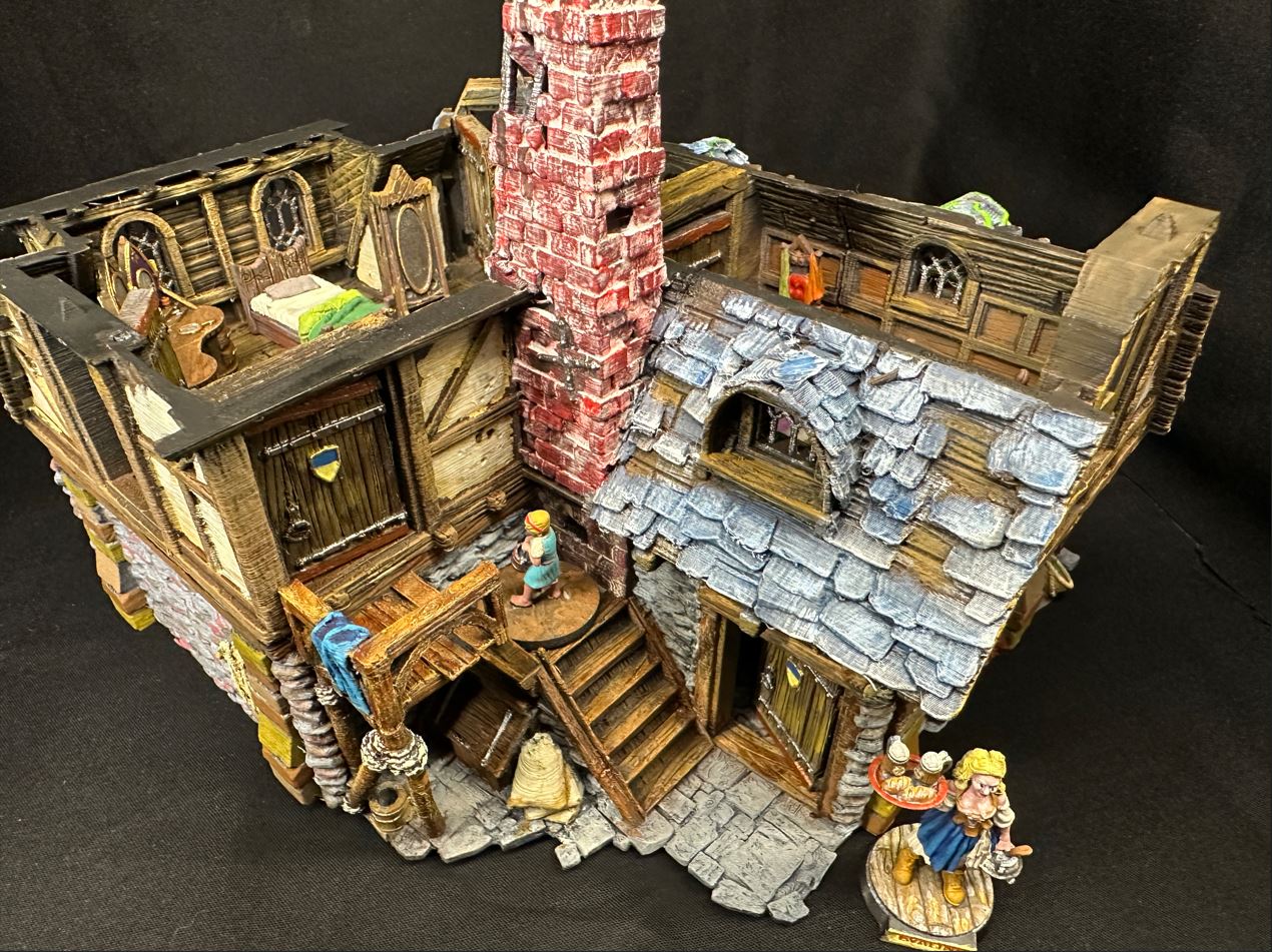 3D Printable Last Hearth Keep’s Cottage by Infinite Dimensions Games