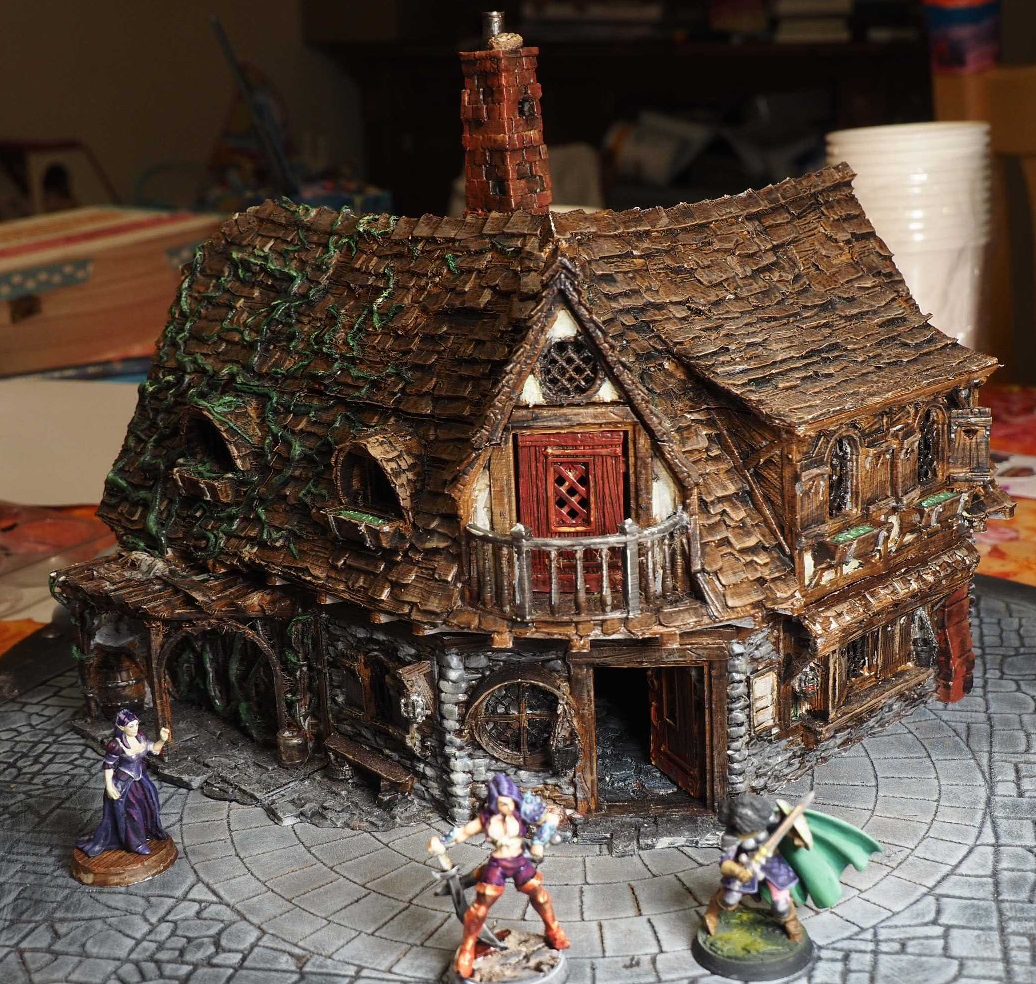 3D Printable Last Hearth Keep’s Cottage by Infinite Dimensions Games