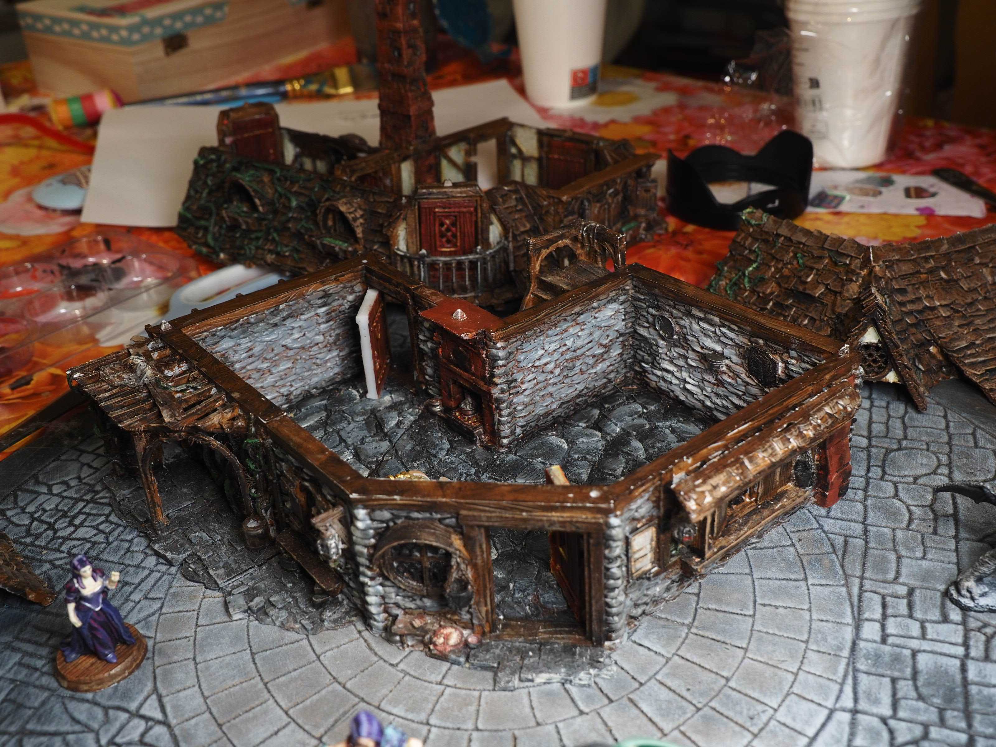 3D Printable Last Hearth Keep’s Cottage by Infinite Dimensions Games