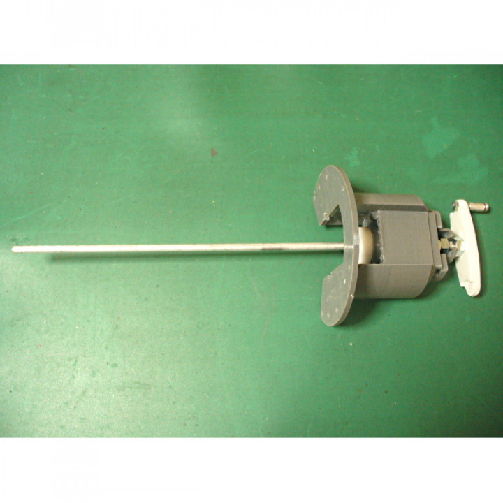 3D Printable Jet Engine Component; Counter-Rotating Propeller, Pitch ...