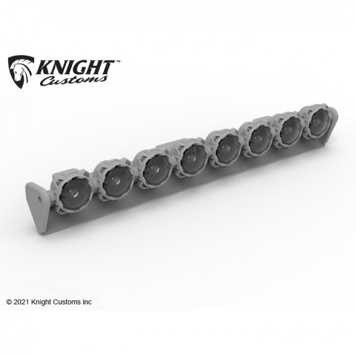 3D Printable Knightrunner spotlight set by Knight Customs