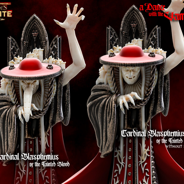 3D Printable Cardinal Blasphemius of the Tainted Blood by Heroes Infinite