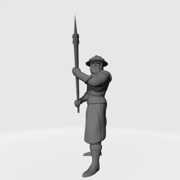 3D Printable Medieval infantry with goedendag by Northern Crusades ...