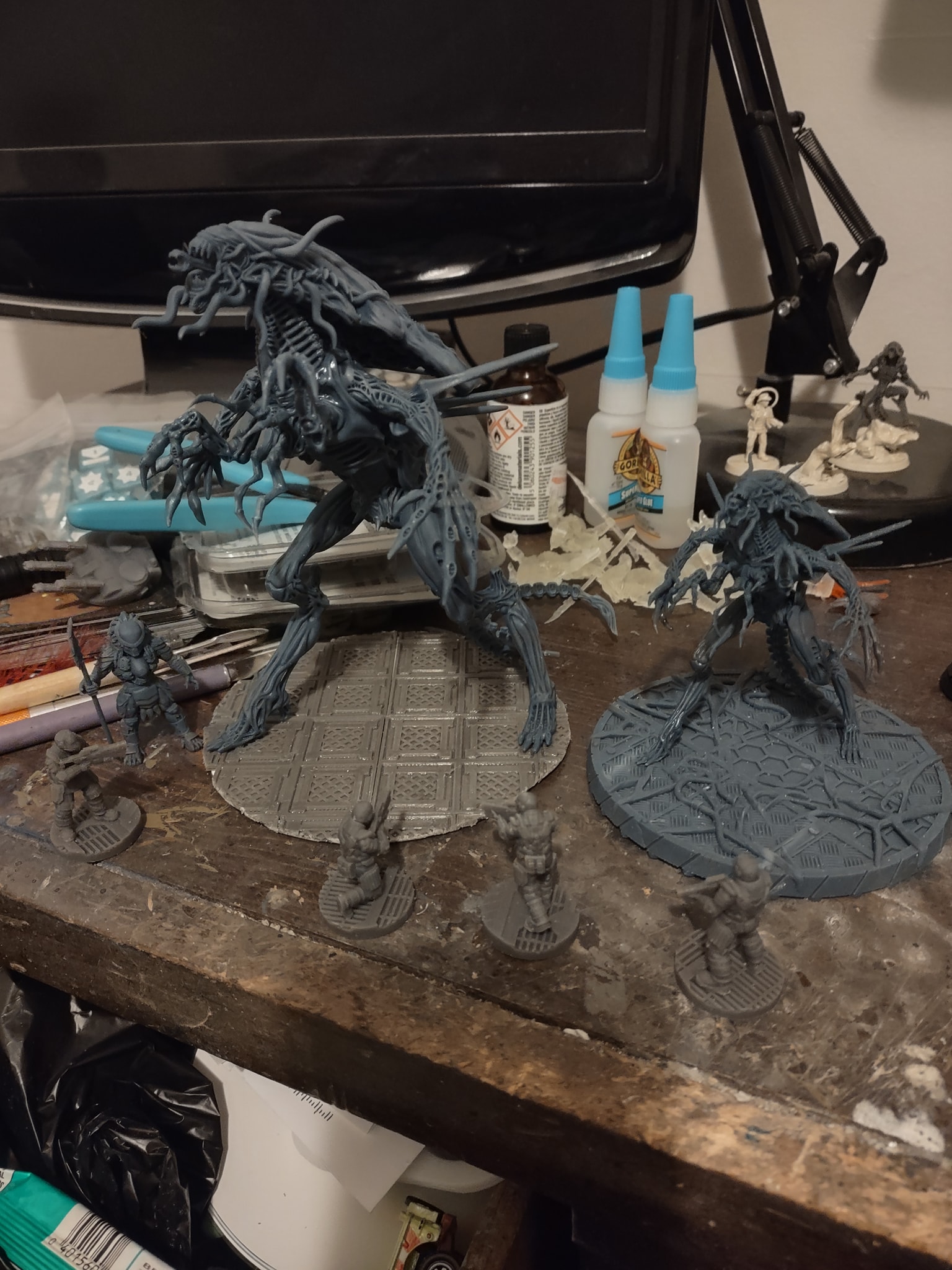 3D Printable GIGERIAN CRIMSON BROOD MOTHER by PAPSIKELS MINIATURES