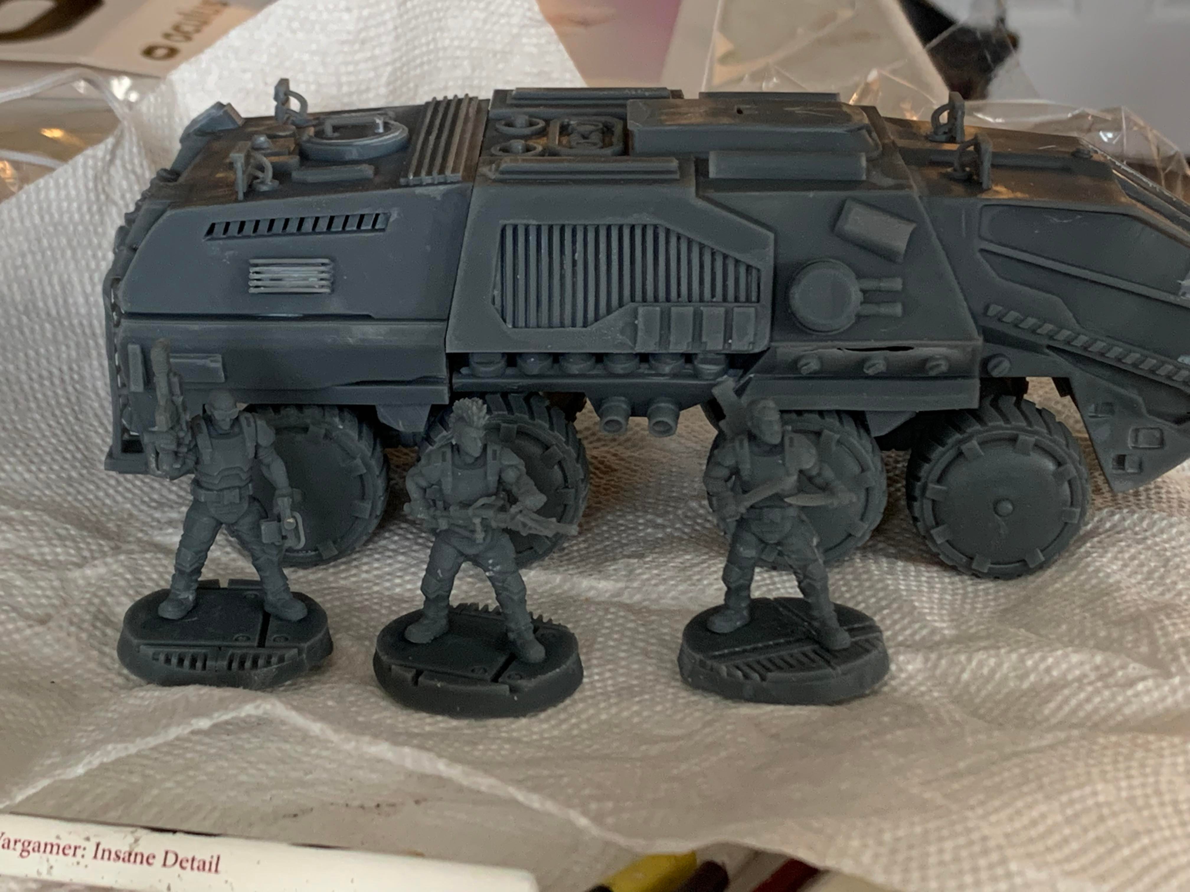 3D Printable PAPZ INDUSTRIES MCV 5 COLONIAL COMBAT EXPLORER by ...