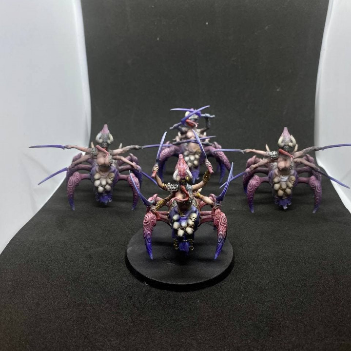3D Printable Spider Demons by Mad's Minis