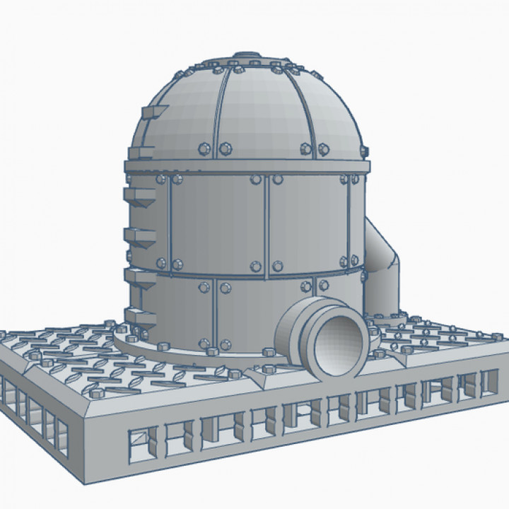 3D Printable Industrtial Storage Tank, OpenLOCK Modular Industrial ...