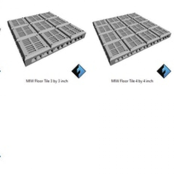 3D Printable The Complete OpenLOCK Modular Industrial Terrain Tile Set! INCLUDES ALL FILES!!! by ...