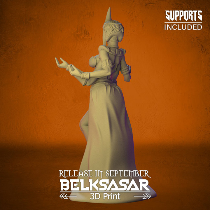 3D Printable Demigoddess of the Sun All Variants by Belksasar