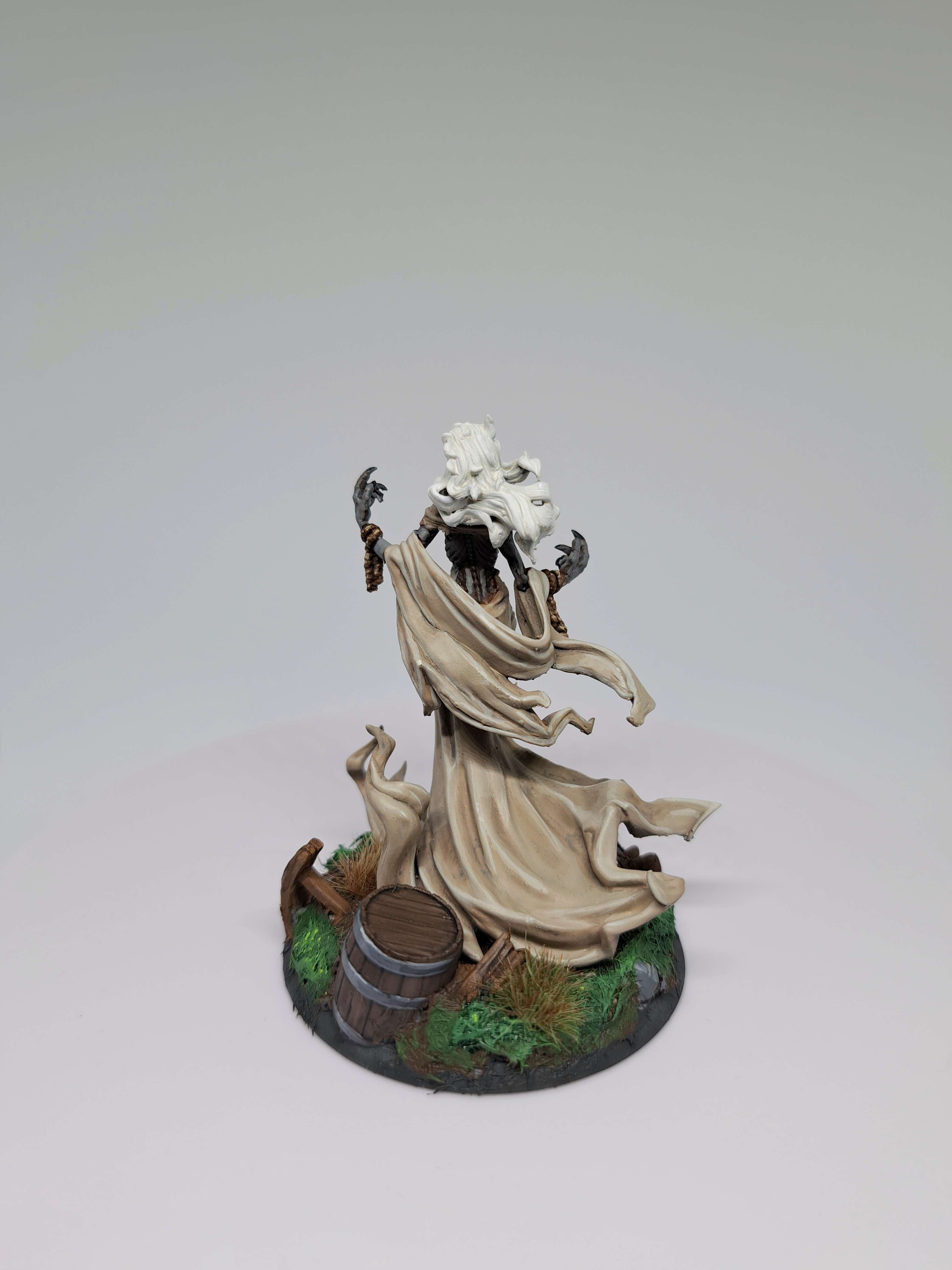 3D Printable Banshee 75mm and 32mm pre-supported by White Werewolf Tavern