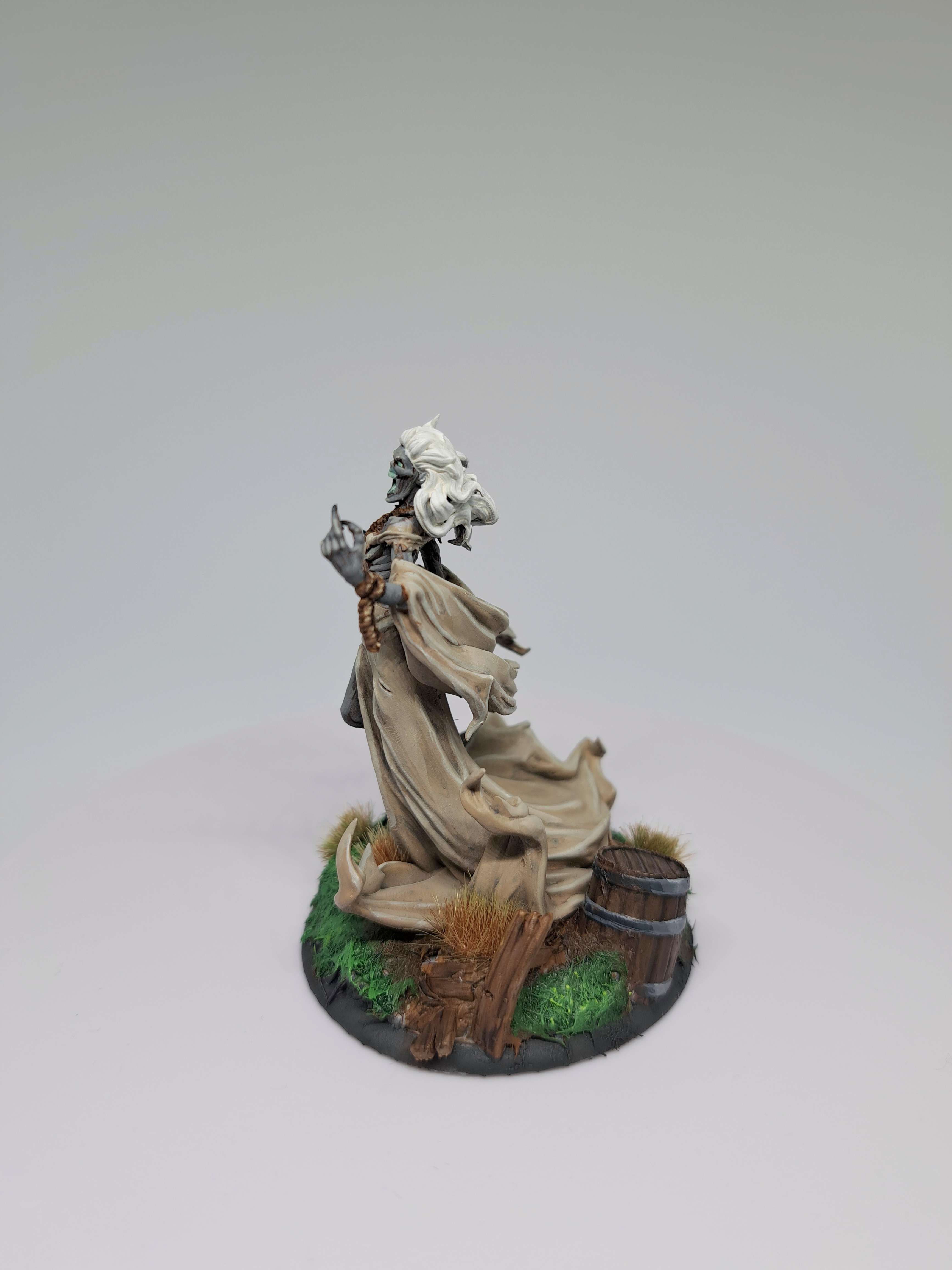 3D Printable Banshee 75mm and 32mm pre-supported by White Werewolf Tavern