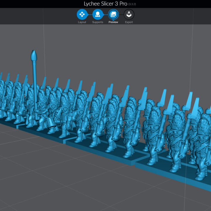 3D Printable 6-15mm Danish Line Infantry (1803-08) NAP-DA-1 by Turner ...