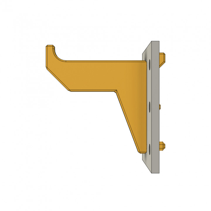 3D Printable Pegboard Tool Hanger by Dan Ouellet