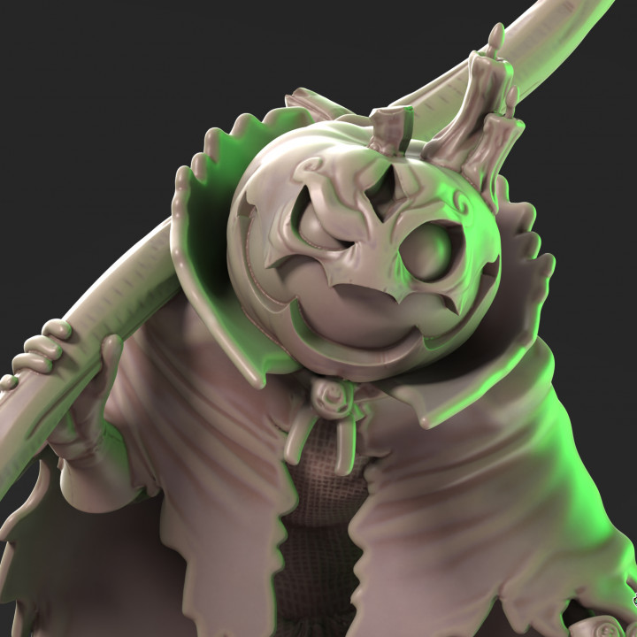 3D Printable Pumpkin Knight Bundle by PSMiniatures