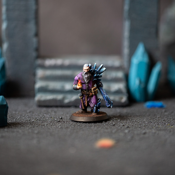 3D Printable Ulfgar, Corrupted Dwarf by Anima Games