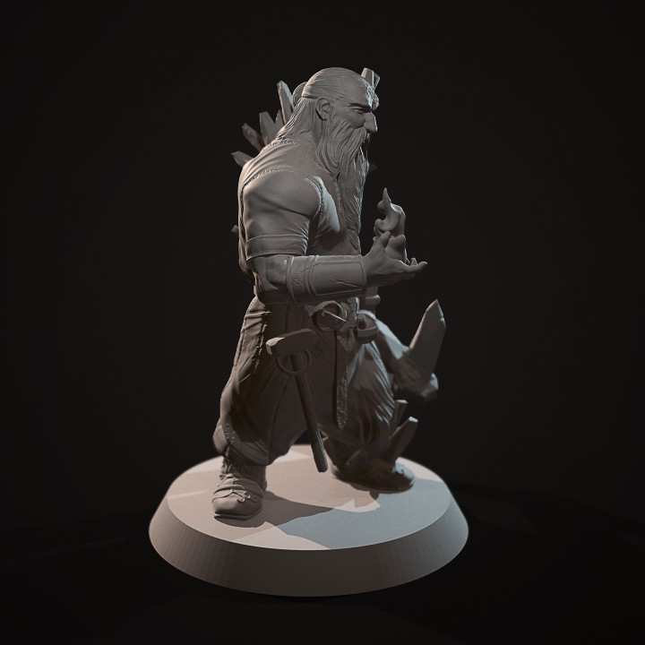 3D Printable Ulfgar, Corrupted Dwarf by Anima Games