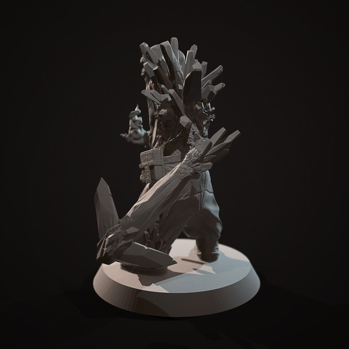 3D Printable Ulfgar, Corrupted Dwarf by Anima Games