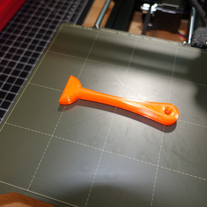 3D Printable Micro/Needle File Handle – 3 mm by Dan Ouellet