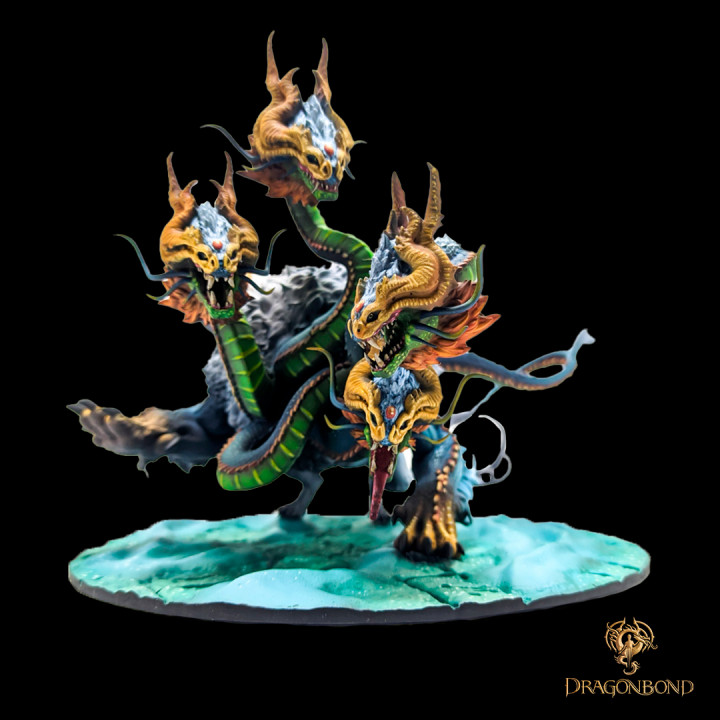 3D Printable Fai Hydra by Draco Studios