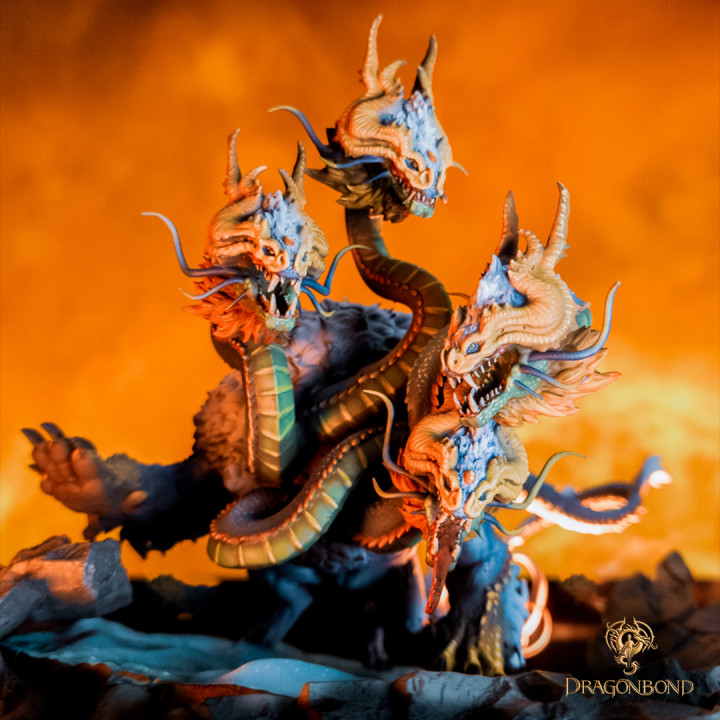 3D Printable Fai Hydra by Draco Studios