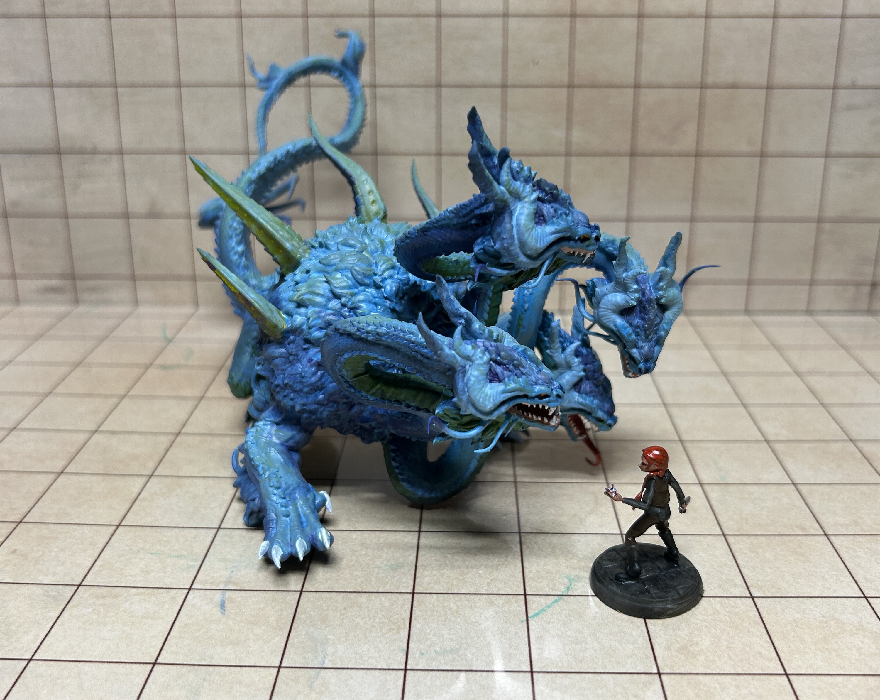 3D Printable Fai Hydra by Draco Studios