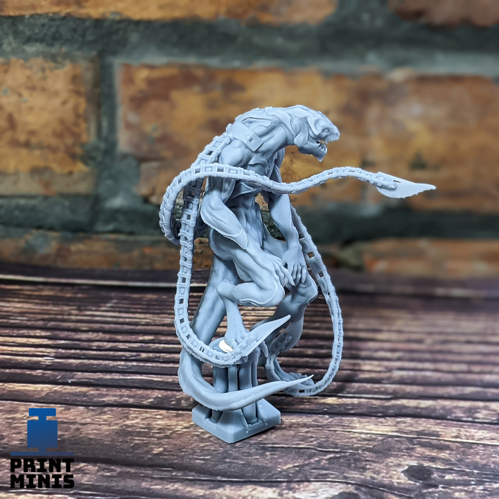 3D Printable 'Trapjaw' Chuzhak Minog - an Alien Creature - Doomsday ...