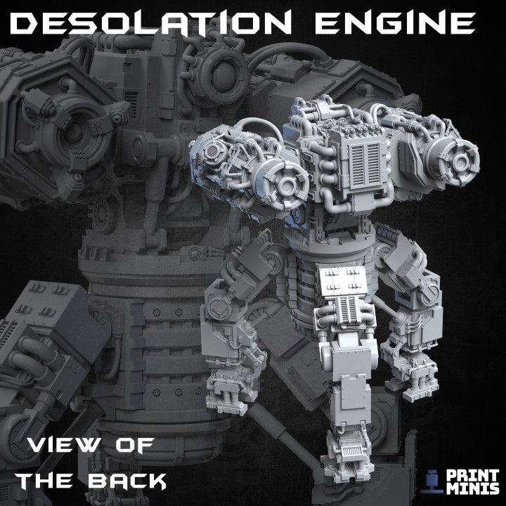 3D Printable The Desolation Engine - Giant Robot - Doomsday Collection ...