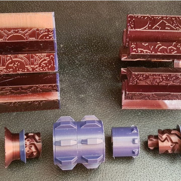 3D Printable Deconstructed Puzzle Cube by Troy Mackay