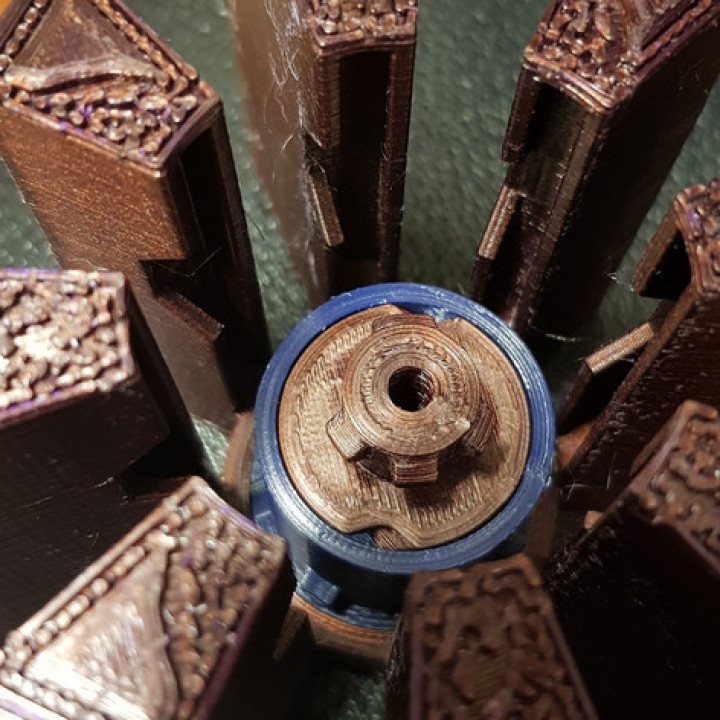 3D Printable Deconstructed Puzzle Cube by Troy Mackay