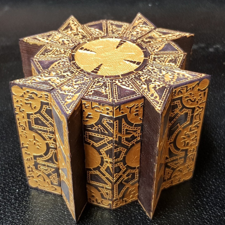 3D Printable Deconstructed Puzzle Cube by Troy Mackay
