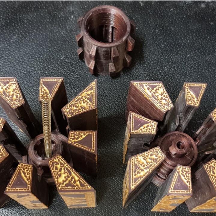 3D Printable Deconstructed Puzzle Cube by Troy Mackay