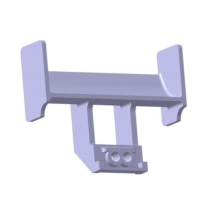 3D Printable Tamiya F201 F1 Formula. Rear axle aerodynamic downforce ...
