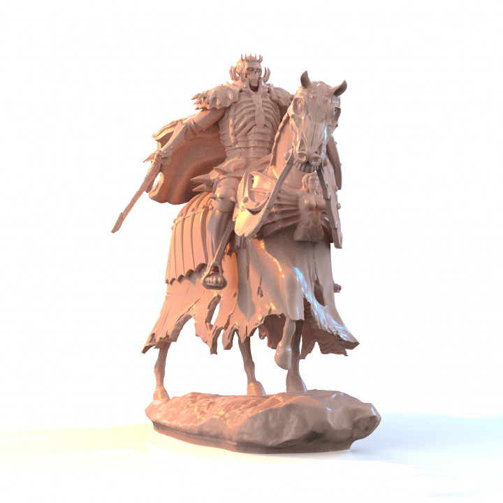 3D Printable Skull Knight by Alexei Konev