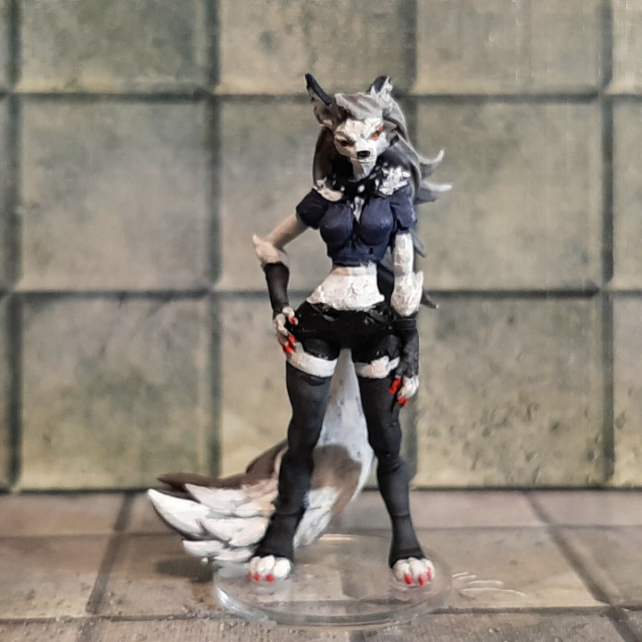 3D Print of Loona - Helluva Boss - 15cm model - Fanart by RavenousPuma