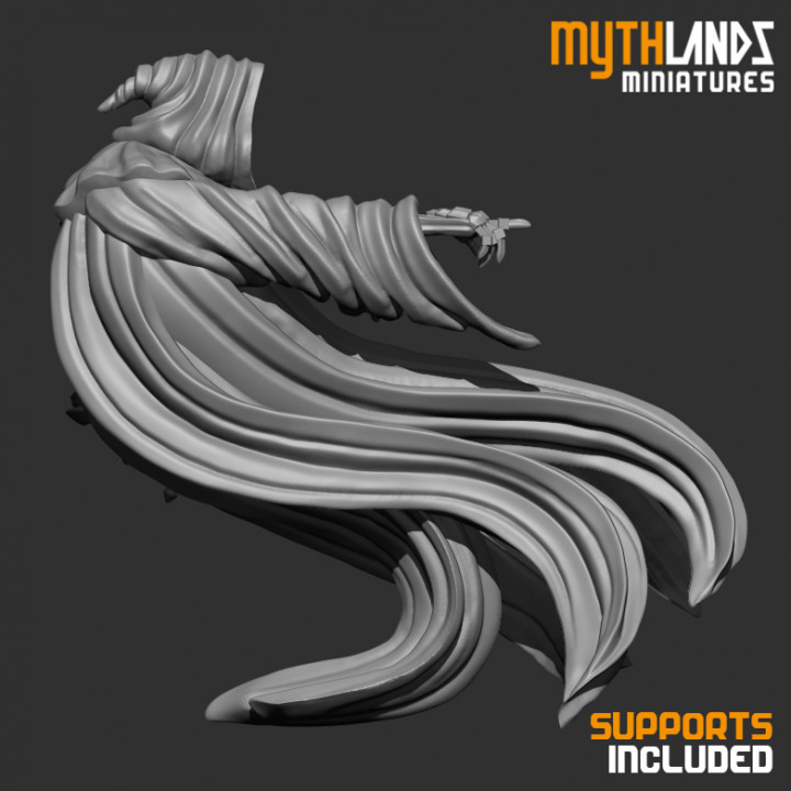 3D Printable Wraith by Mythlands Miniatures