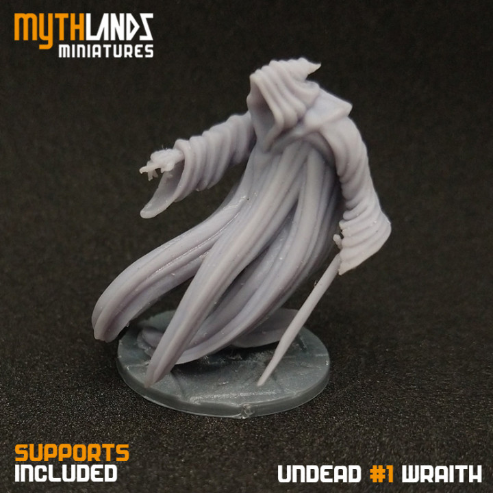 3D Printable Wraith by Mythlands Miniatures