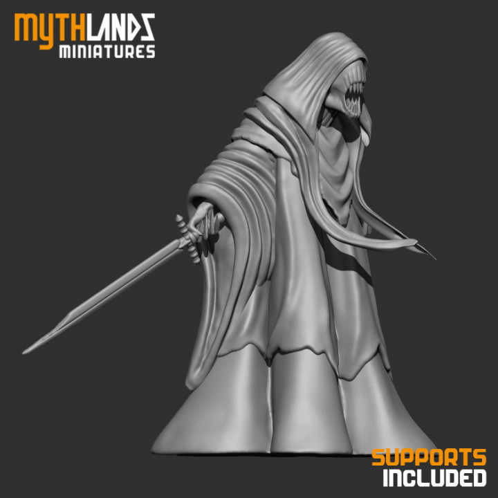 3D Printable Undead Lord by Mythlands Miniatures