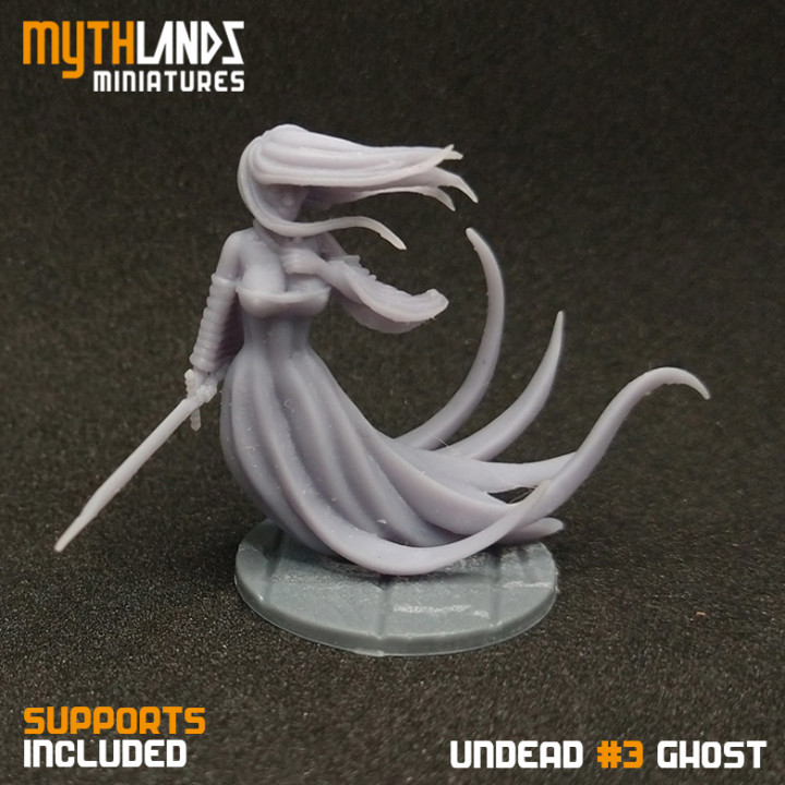3D Printable Ghost by Mythlands Miniatures