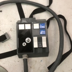 3D Printable X-Wing Pilot Chest Box by Josh