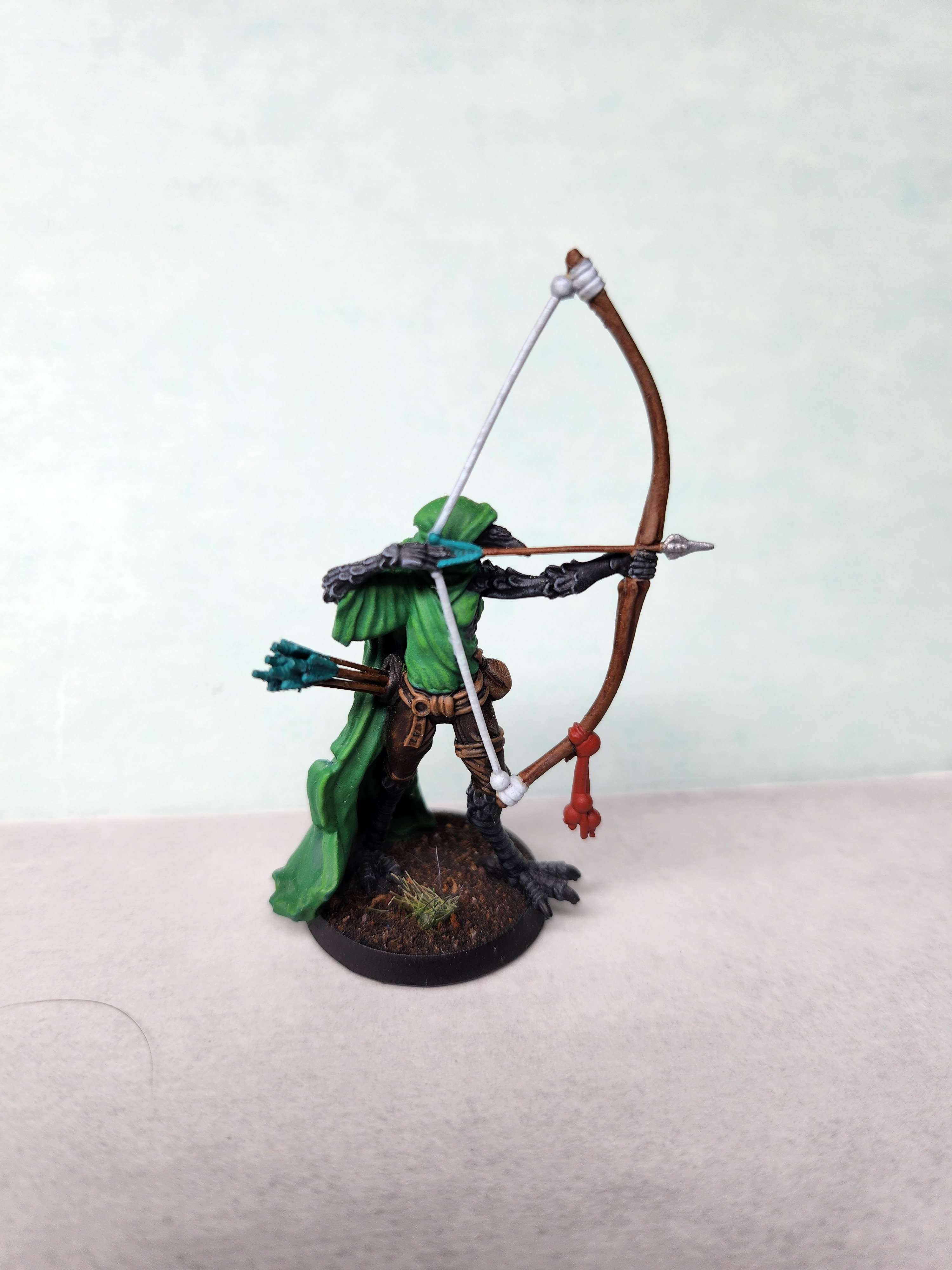3D Printable Kenku Ninja - Archer - PRESUPPORTED - 32mm scale ...