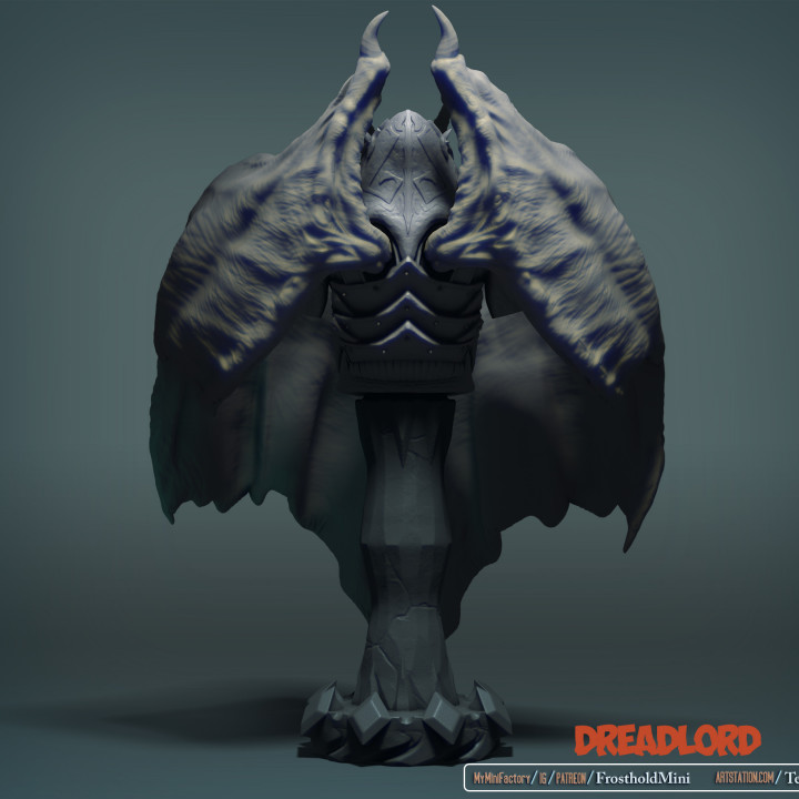 3D Printable Dreadlord by FrostholdMini