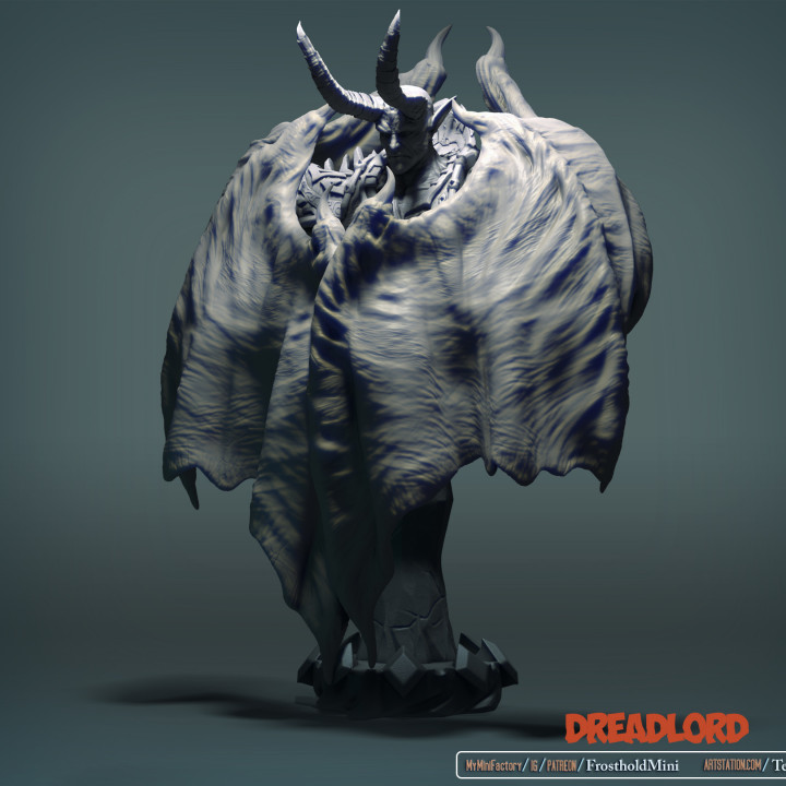 3D Printable Dreadlord by FrostholdMini