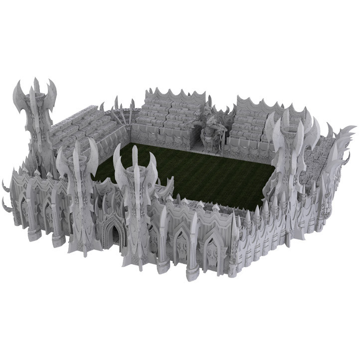 Fantasy Football Stadiums (3D Printable) Campaign - MyMiniFactory