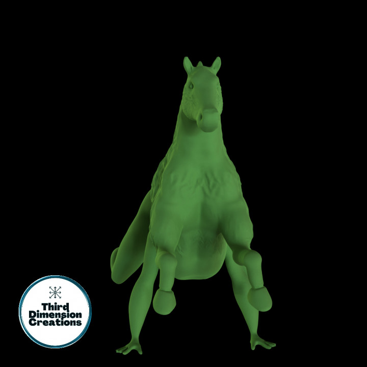 3D Printable Reverse Centaur by Stephen Beck