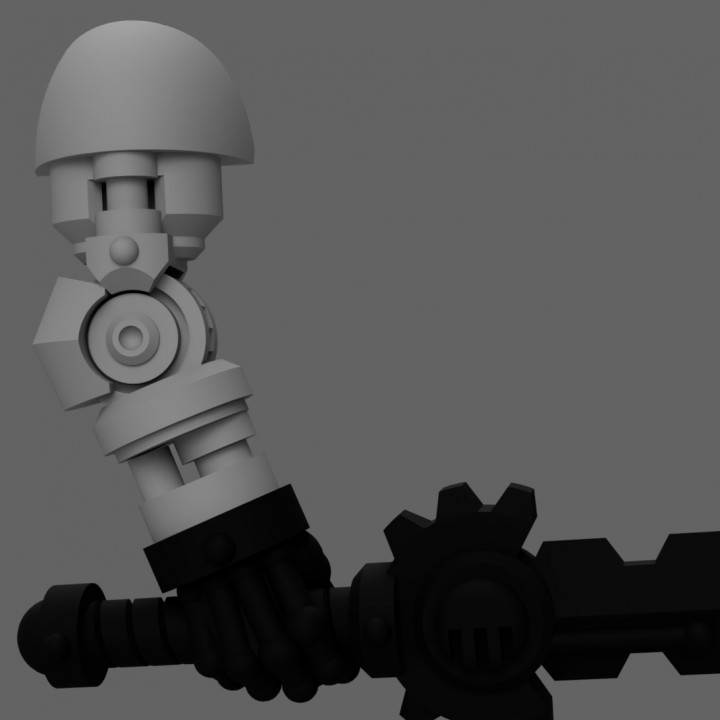 3D Printable Super Space Solider Bionic Posable Arm by Laserforge ...