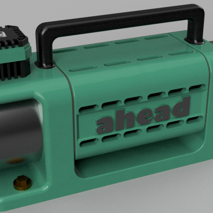 3D Printable Air Compressor by Ian Jim
