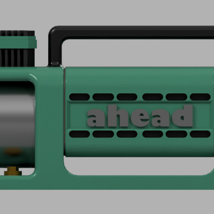 3D Printable Air Compressor by Ian Jim