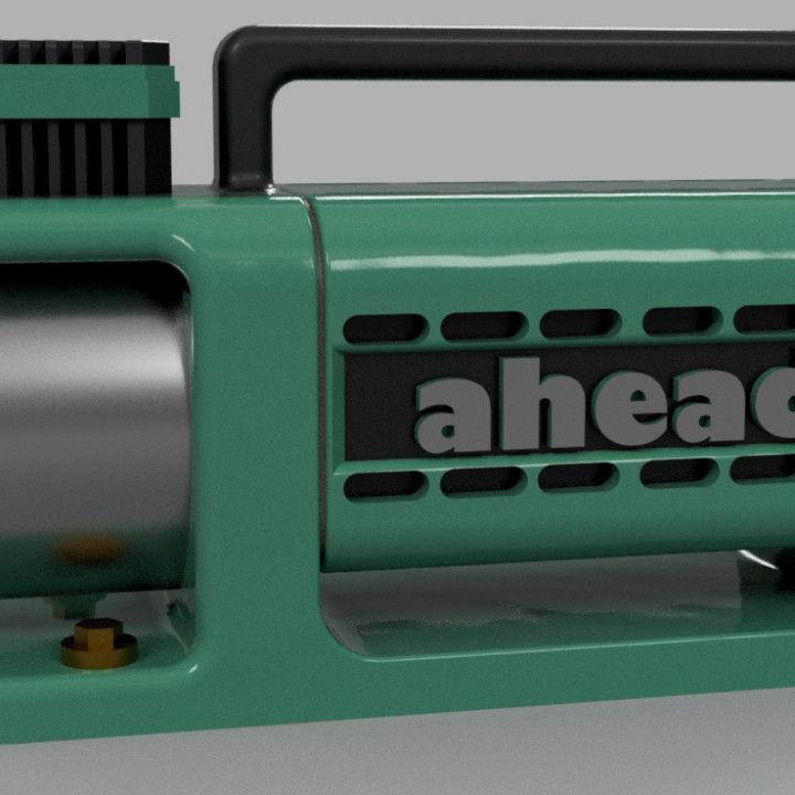 3D Printable Air Compressor by Ian Jim