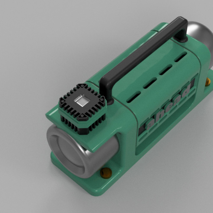 3D Printable Air Compressor by Ian Jim
