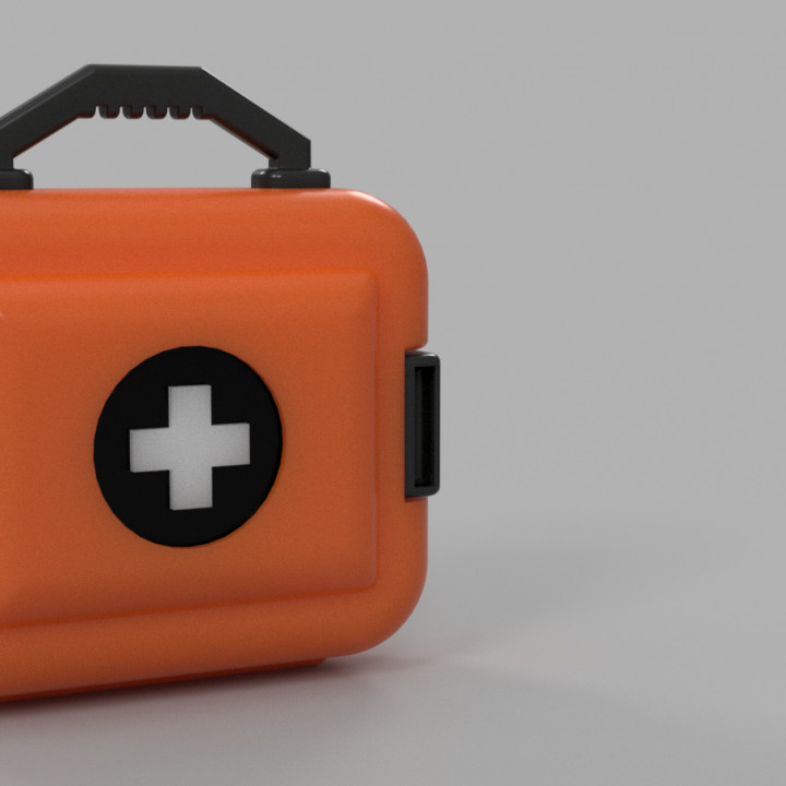 3D Printable Overland medical box by Ian Jim
